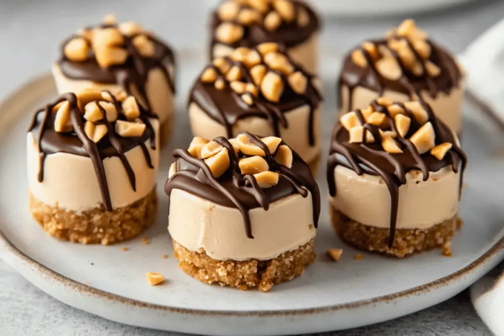 No-Bake Peanut Butter Cheesecake Bites – Easy Dessert Recipe